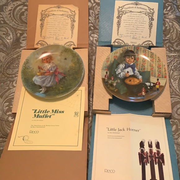 Homer Laughlin | Accents | Vintage Reco Plates 9811982 Little Miss ...